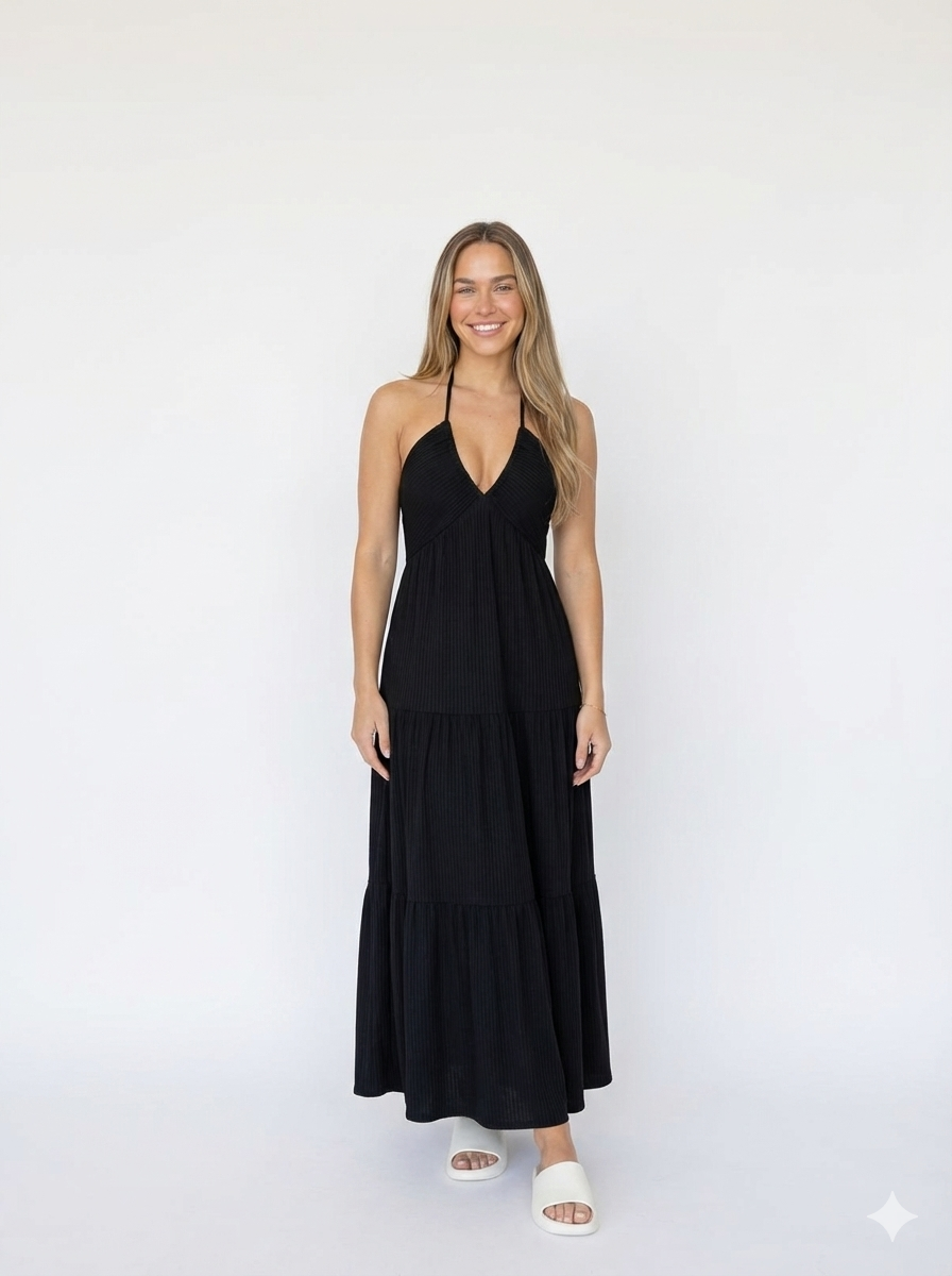 Chic Tiered Maxi Dress | AMARI